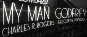 Movie Typography: MY MAN GODFREY – Paula's Cinema Club